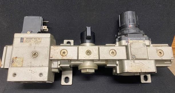 SMC NAV4000-N04-5D Valve Soft Start/SMC NVHS400-N04 Hand Shut Valve/SMC AW40-N04DH-Z Filter ...